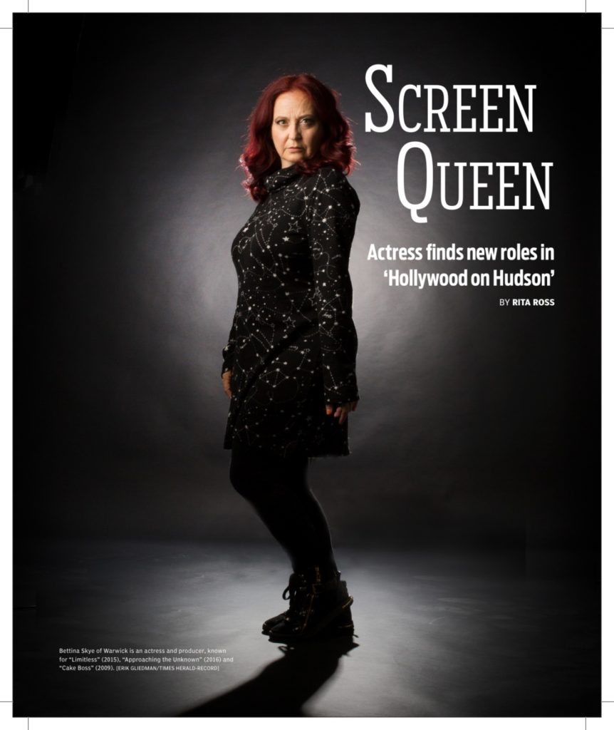 Portrait of an actress